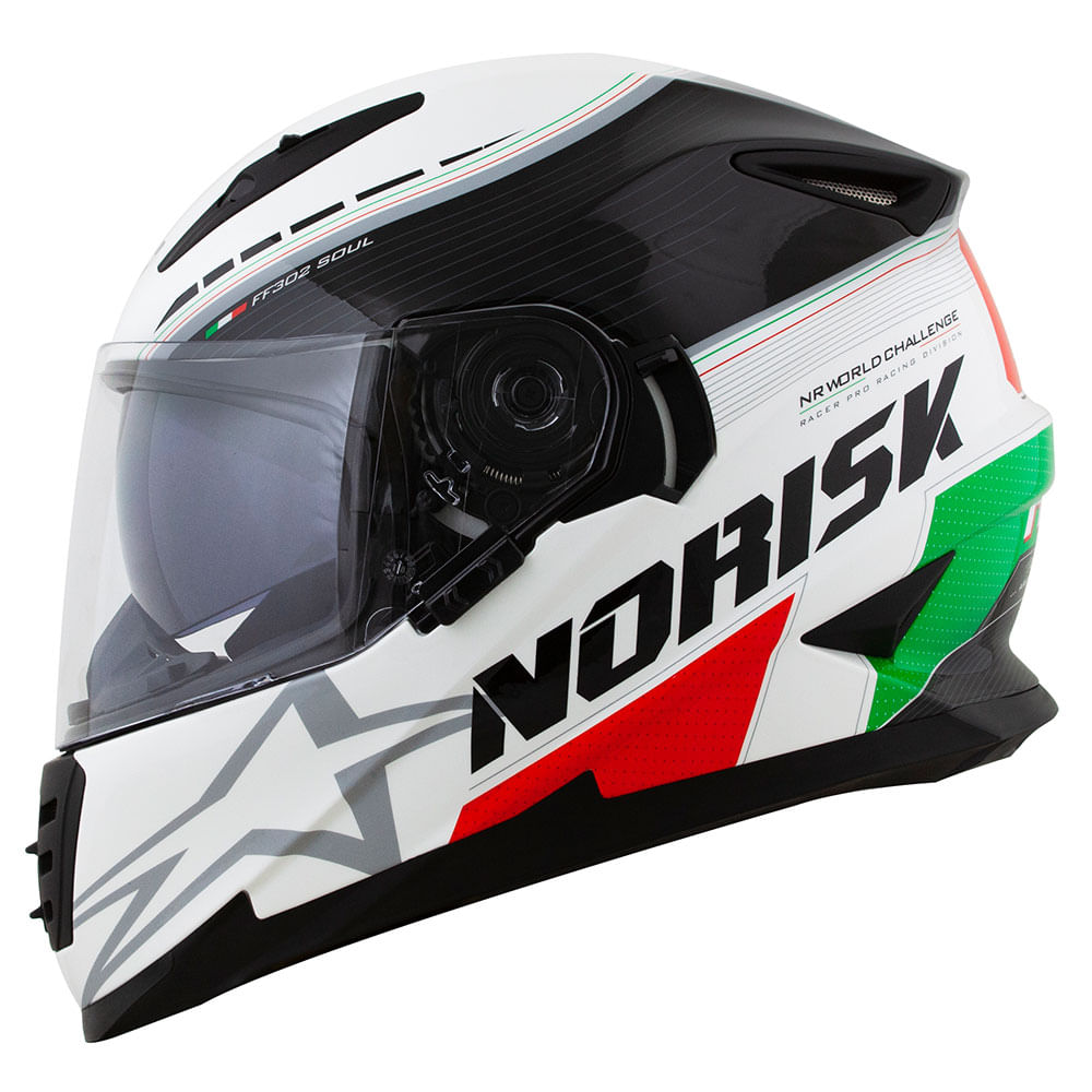 Capacete Norisk FF302 Grand Prix Italy - WebRacing