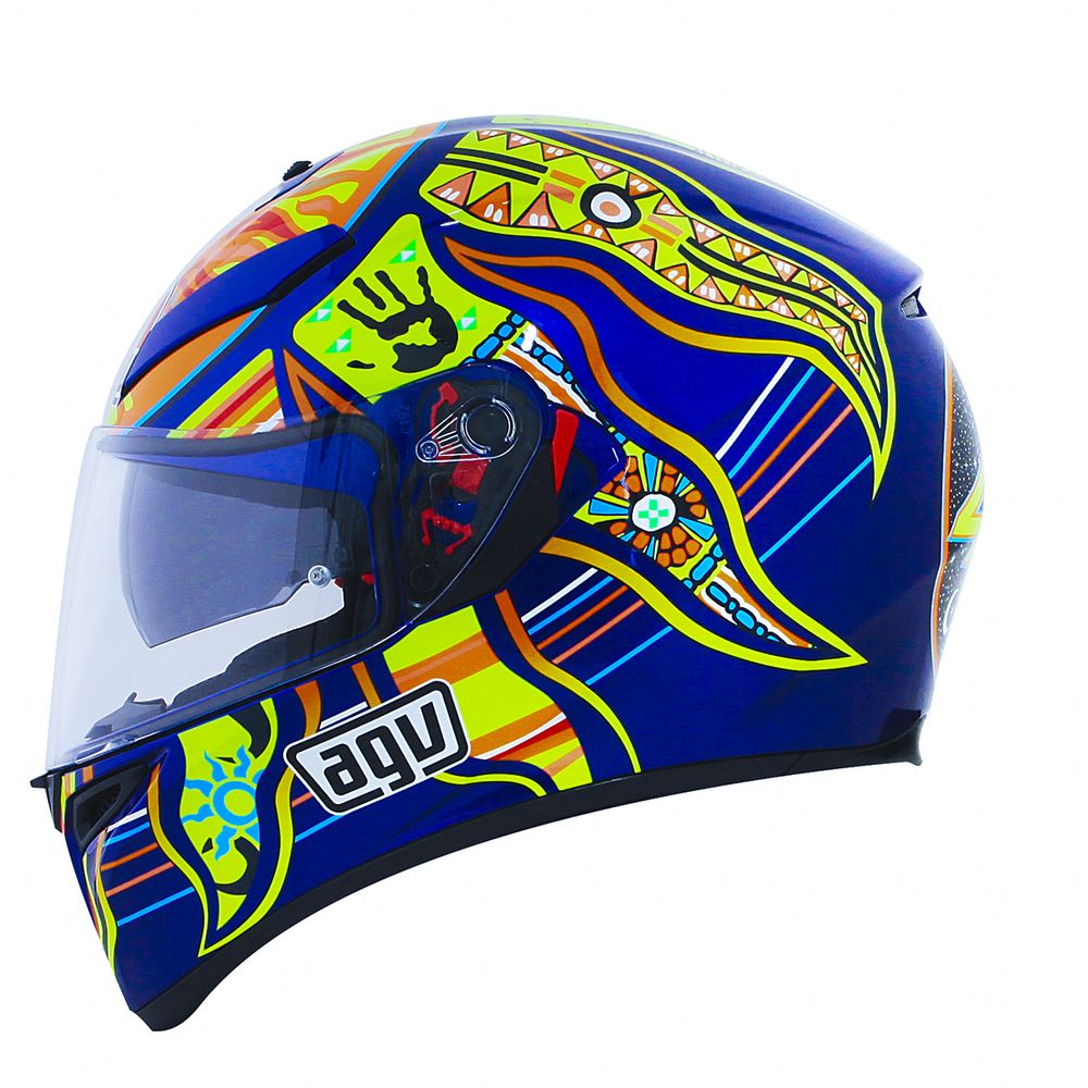 Capacete AGV K-3 SV Five Continents - Nacar Capacete AGV K-3 SV Five Continents - Nacar