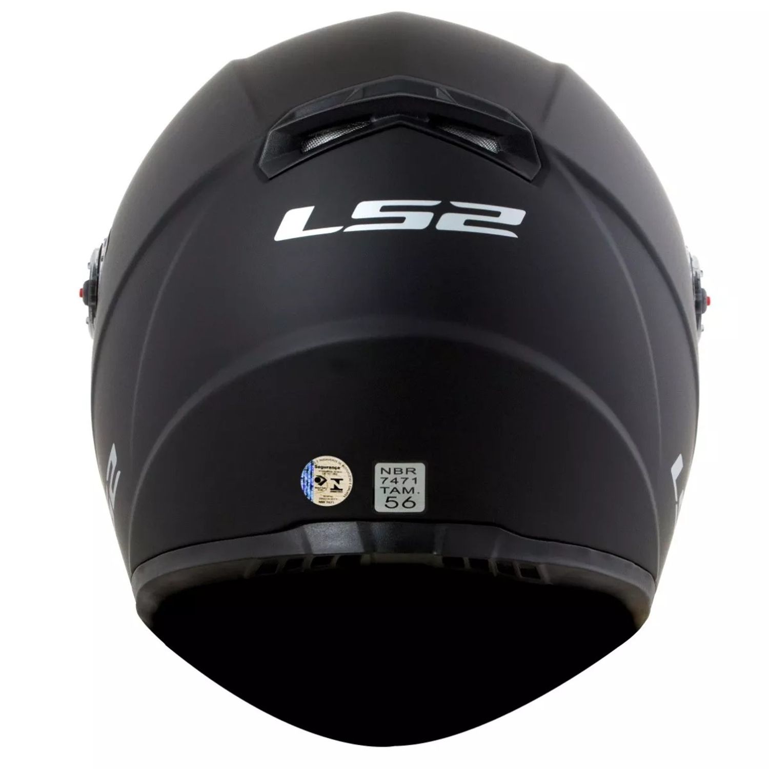 Capacete LS2 FF358 Monocolor Preto Fosco - Nacar