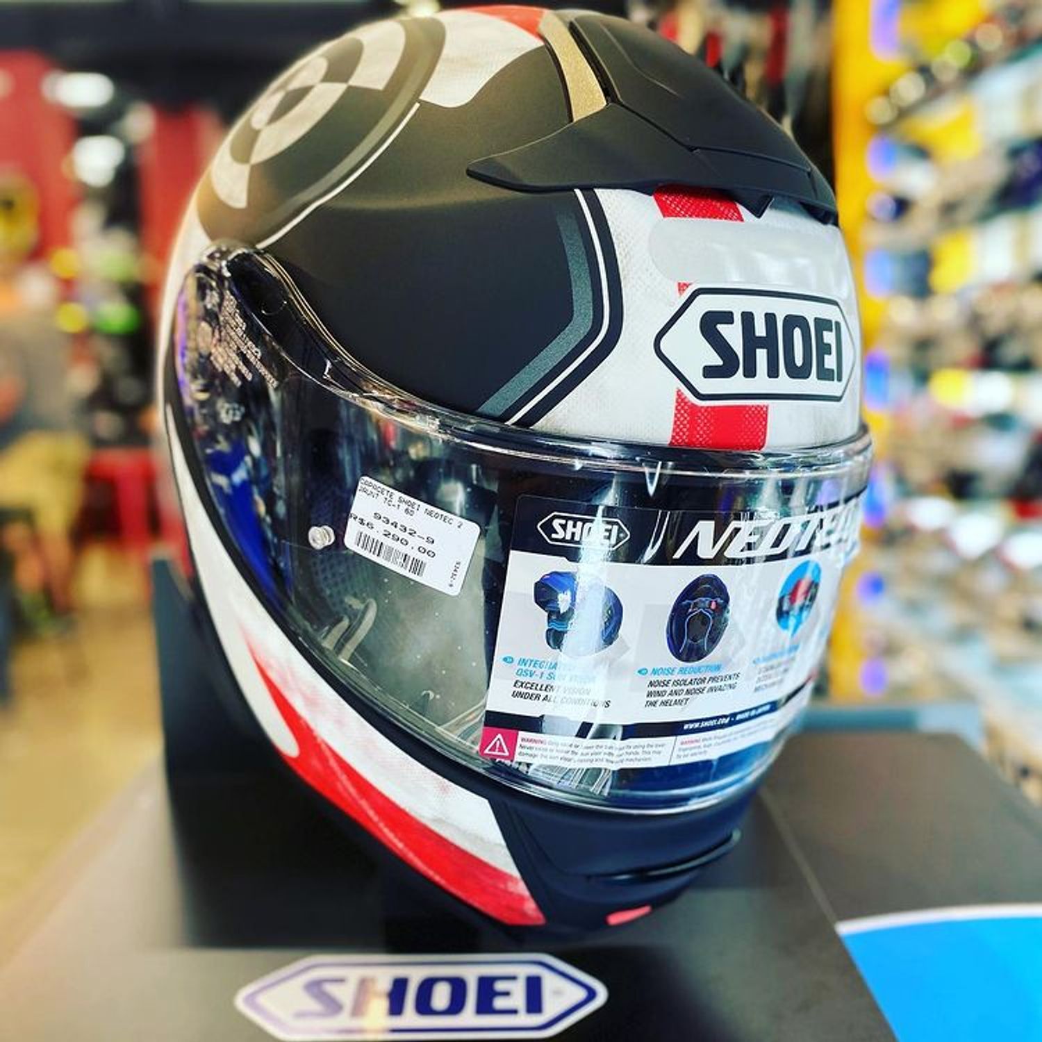 Capacete Shoei Neotec 2 Jaunt TC-1 - novamotostore