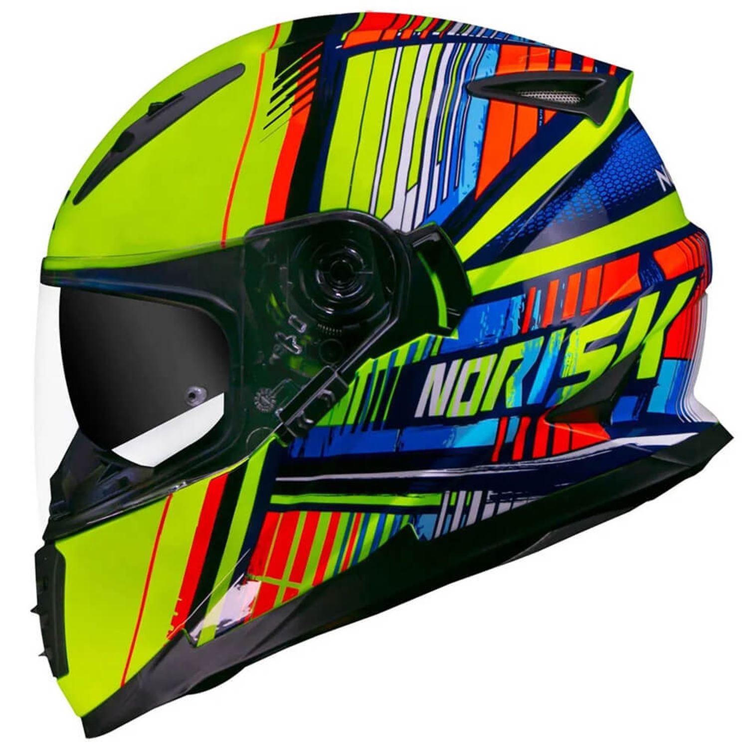 Capacete Norisk FF302 Advance Amarelo - Nacar