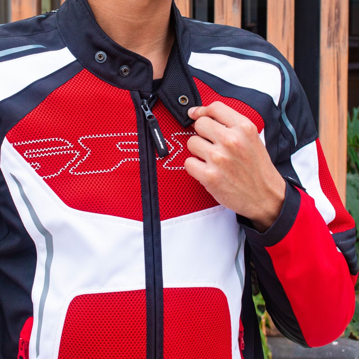 Jaqueta moto Spidi Tronik Net Vermelha | Jaqueta Esportiva Ventilada ...