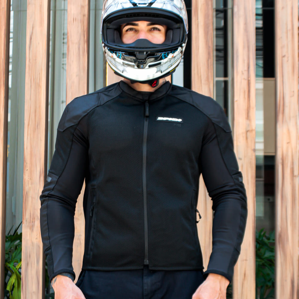 Jaqueta Spidi Super Net Preto - Nacar