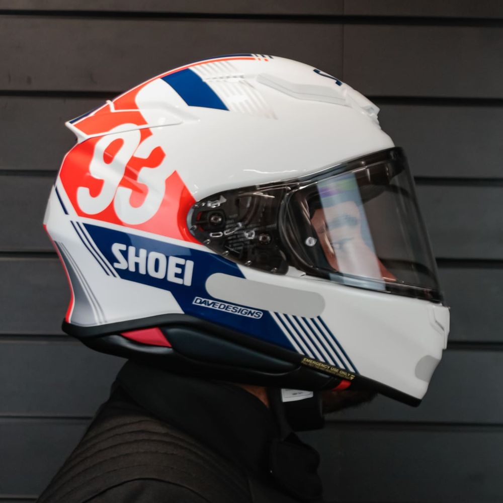 Capacete Shoei NXR 2 MM93 Retro TC-10 - Nacar