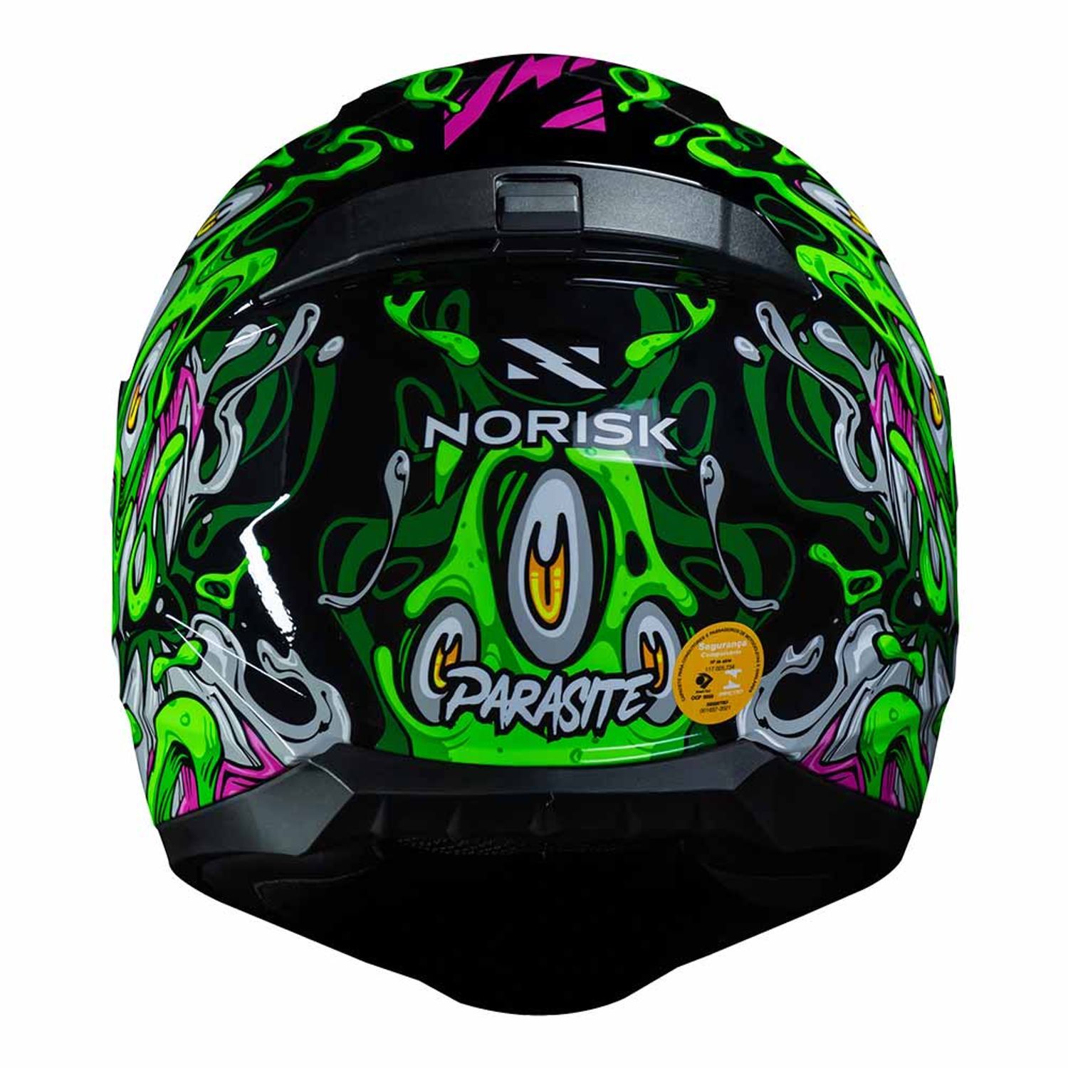 Capacete Norisk Razor Parasite Verde - Nacar