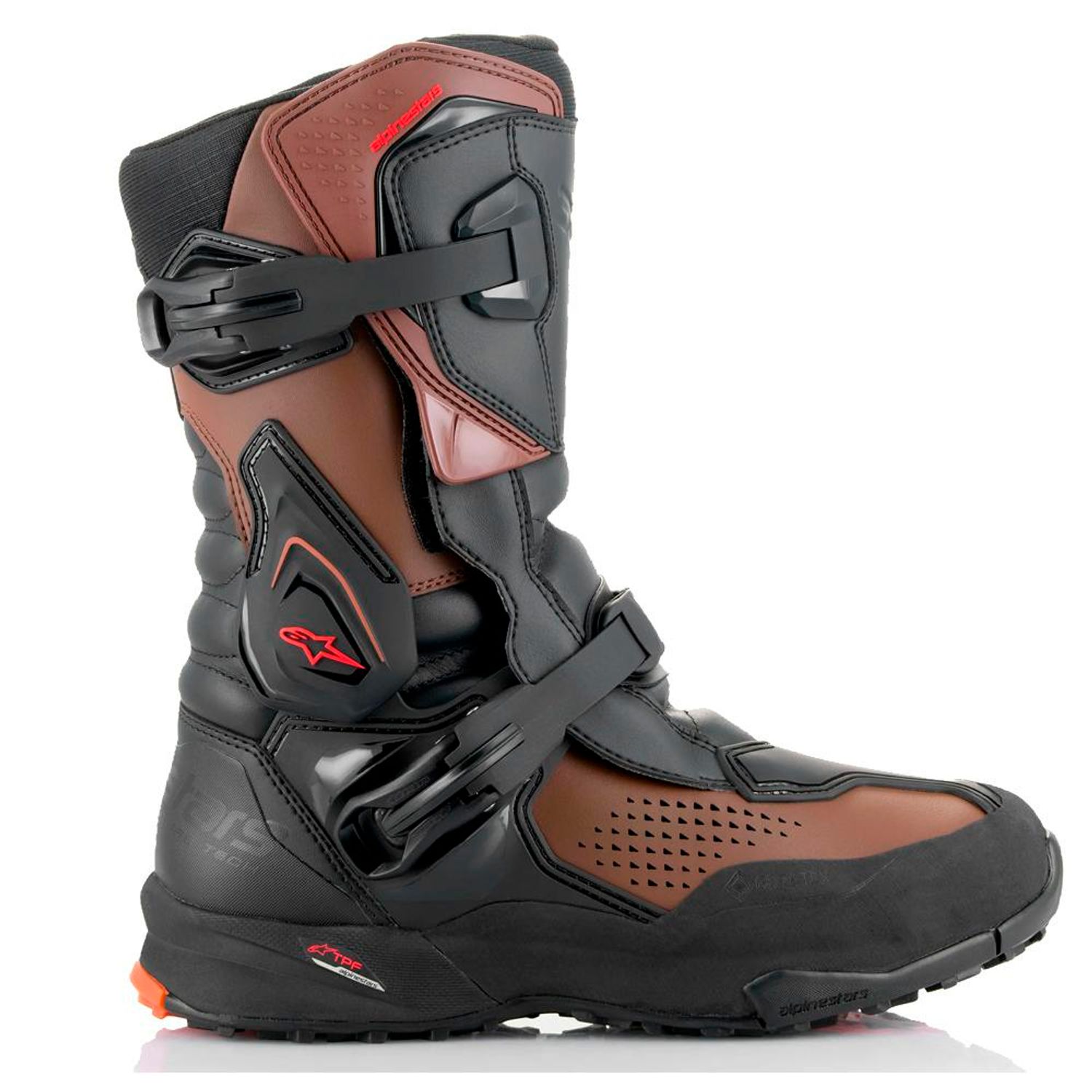 Bota Alpinestars Xt 8 Goretex Preto Marrom - novamotostore
